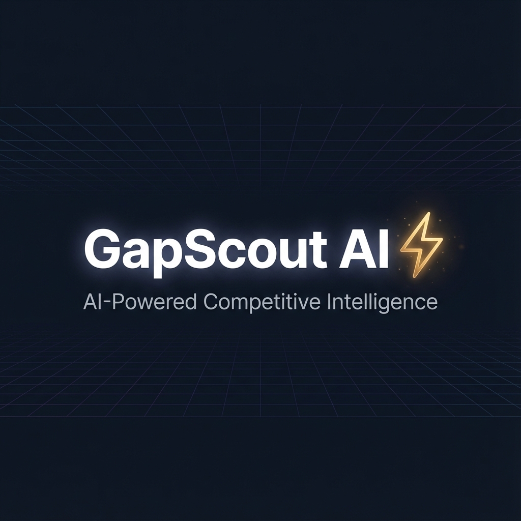 GapScout AI - AI-Powered Competitive Intelligence Platform